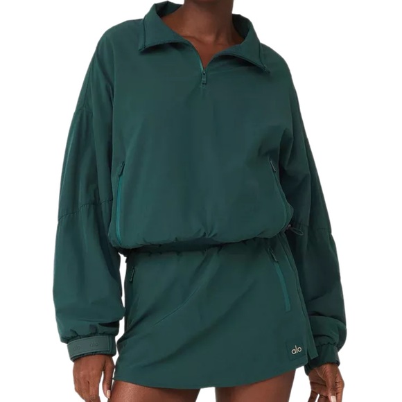 ALO Yoga | Jackets & Coats | Alo Yoga Cropped Elevation Coverup Jacket ...